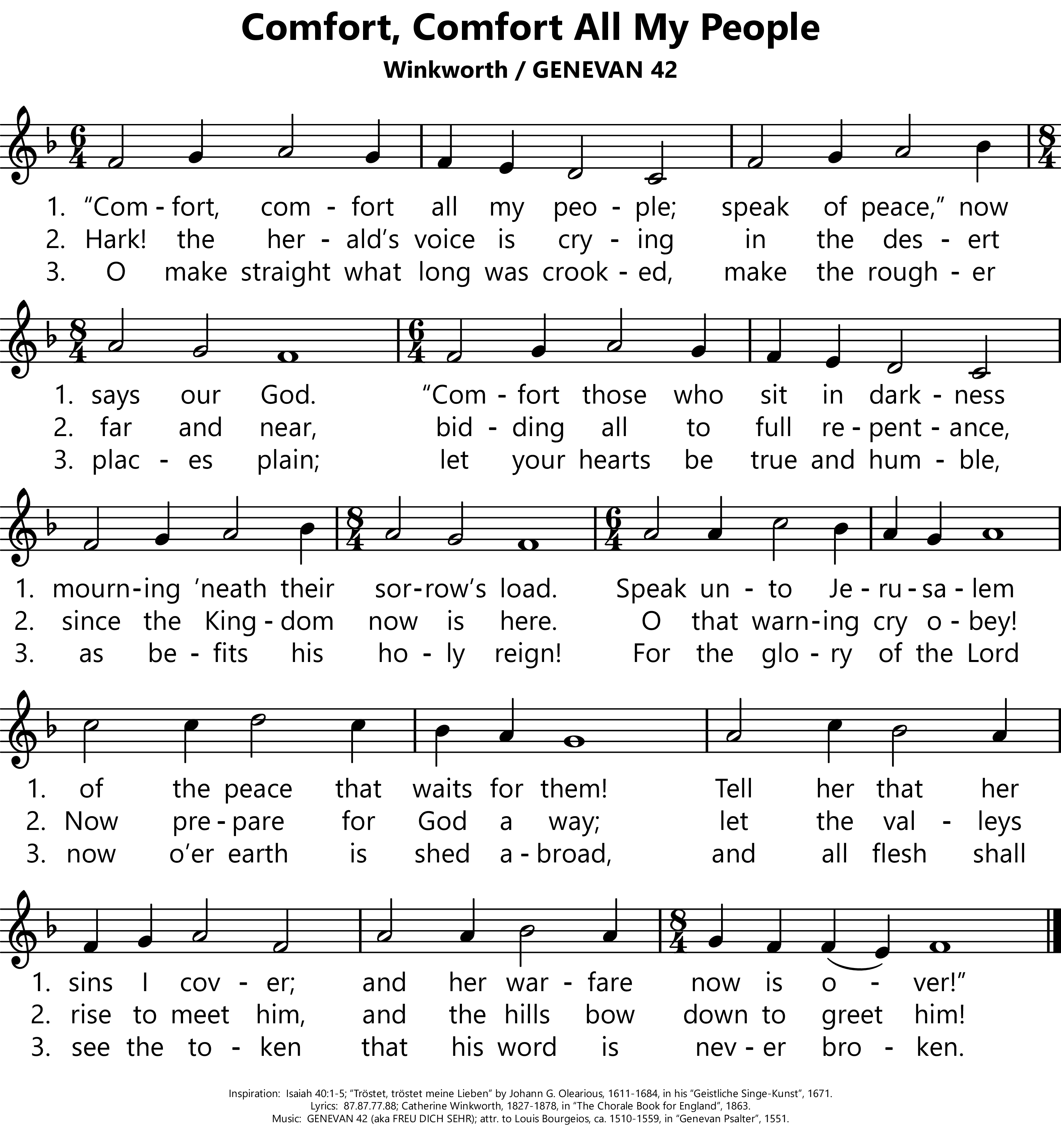 Hymn Tunes